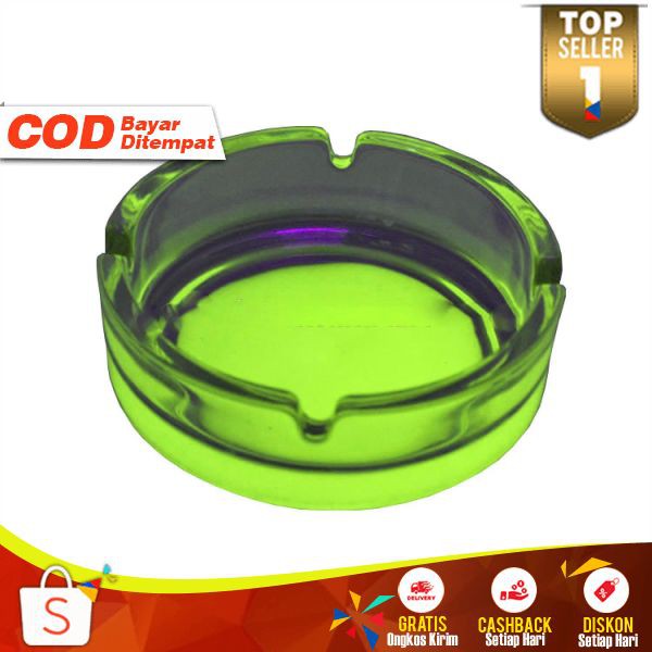 Jual Asbak Rokok Glow in The Dark Unik Asbak Cahaya Tempat Puntung ...