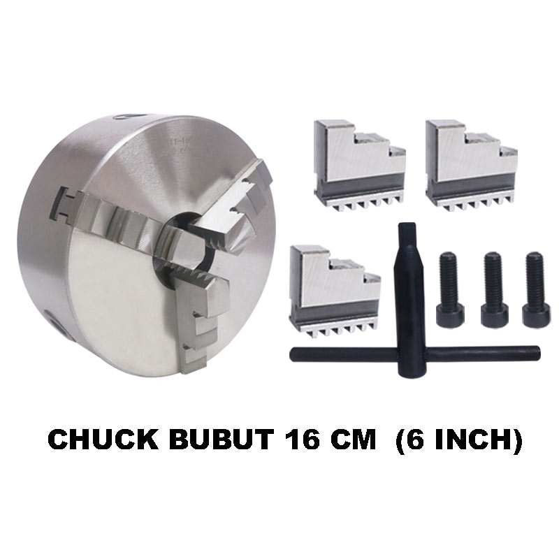 Jual Eelic Cub K11160 Chucks Bubut Penjepit Bahan Mesin Bubut Kepala