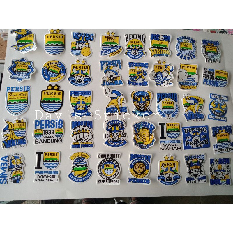 Jual Sticker PERSIB / VIKING,, koleksi penggemar | Shopee Indonesia