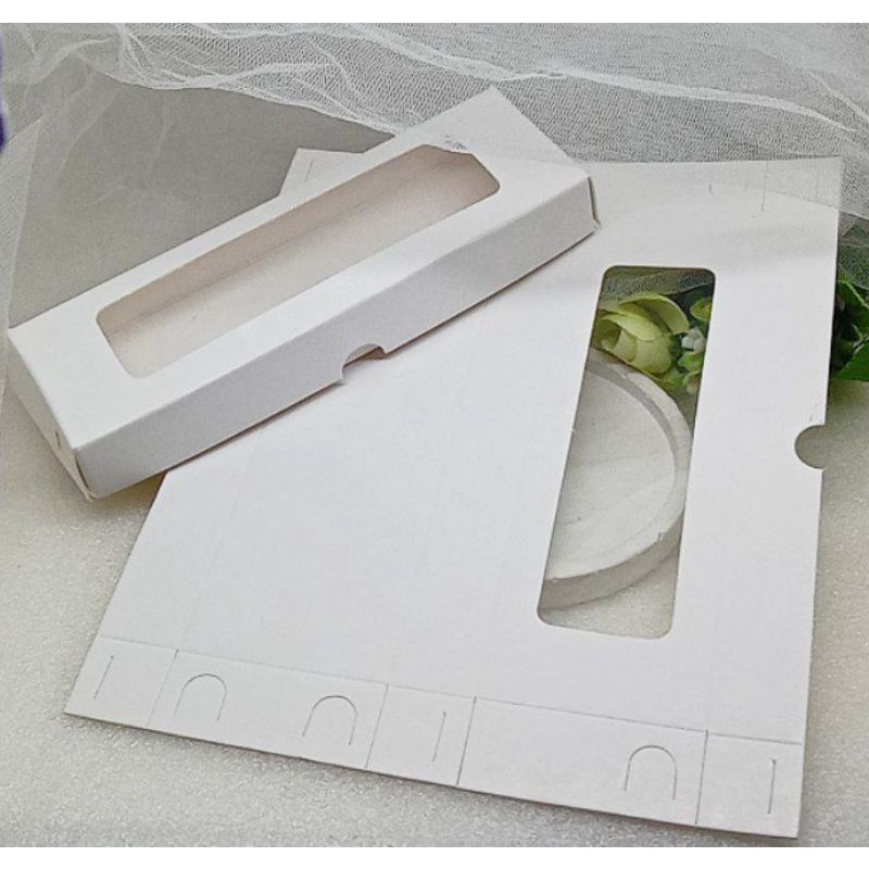 Jual YASAFA Box Souvenir Packaging Paper Box Kotak Jendela Mika ...