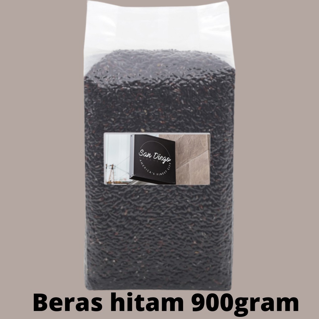 Jual Beras Hitam 900gram - Vacuum Packaging murah | Shopee Indonesia