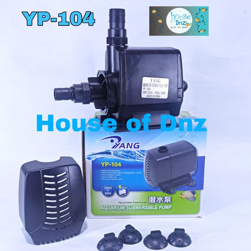 Jual Pompa Celup YANG YP 104 Ceramic Shaft Water Pump Yp104 Kolam Ikan ...