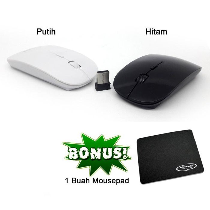 Jual Trend-Paket 2in1 Mouse Wireless AP01 Plus Mouse Pad | Shopee Indonesia