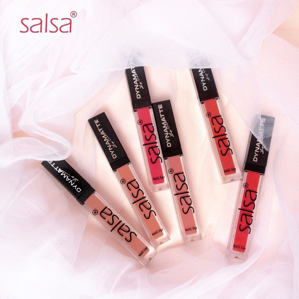 Jual [READY] Salsa Dynamatte Lip Cream | Long Lasting Matte Lipcream ...