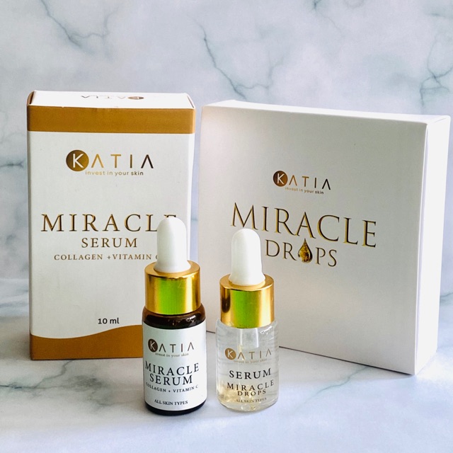 Jual Paket Serum Glowing (Miracle Drops dan Miracle Serum) | Shopee ...