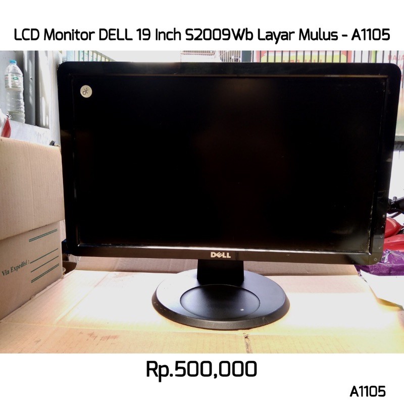 Jual LCD Monitor DELL 19 Inch S2009Wb Layar Mulus - A1105 | Shopee ...