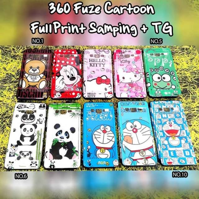 Jual Fuze Cartoon Full Print Samping + TG | Shopee Indonesia