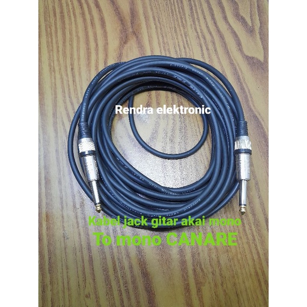 Jual Kabel jack 6.5 mm akai mono To akai mono ukuran 10 meter kabel canare | Shopee Indonesia