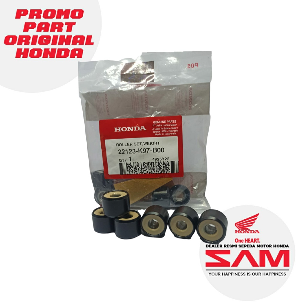 Jual ROLLER PCX 150 ADV 150 OGINAL HONDA GENUINE PART | Shopee Indonesia
