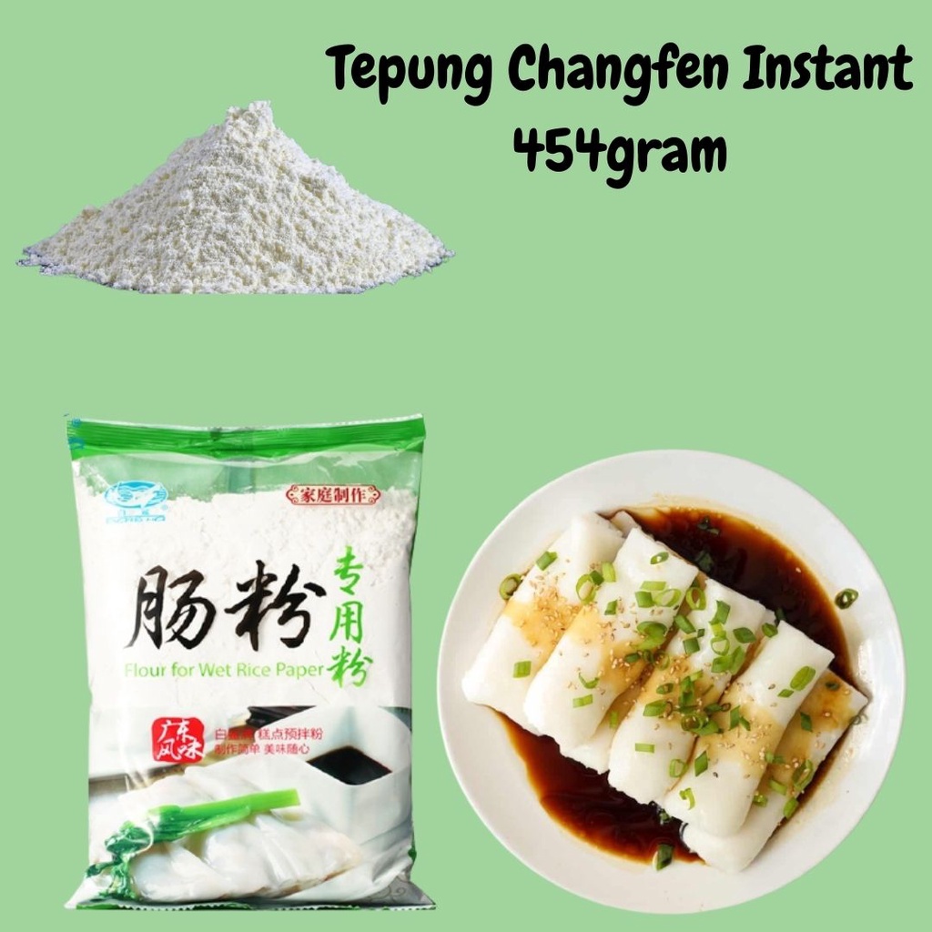 Jual Tepung Chang fen instant, Changfen 500gr, cheong fun, Rice Noodle ...