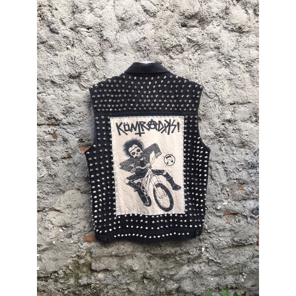 Jual VEST PUNK / ROMPI PUNK / JAKET CUSTOM | Shopee Indonesia