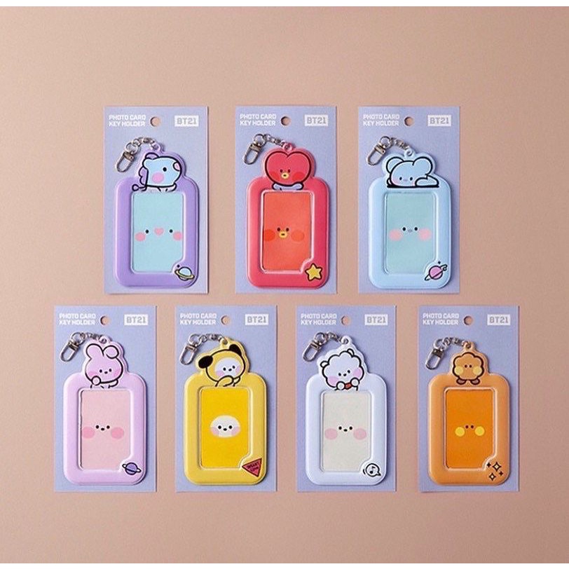 Jual Photocard Holder BT21 Minini | Shopee Indonesia