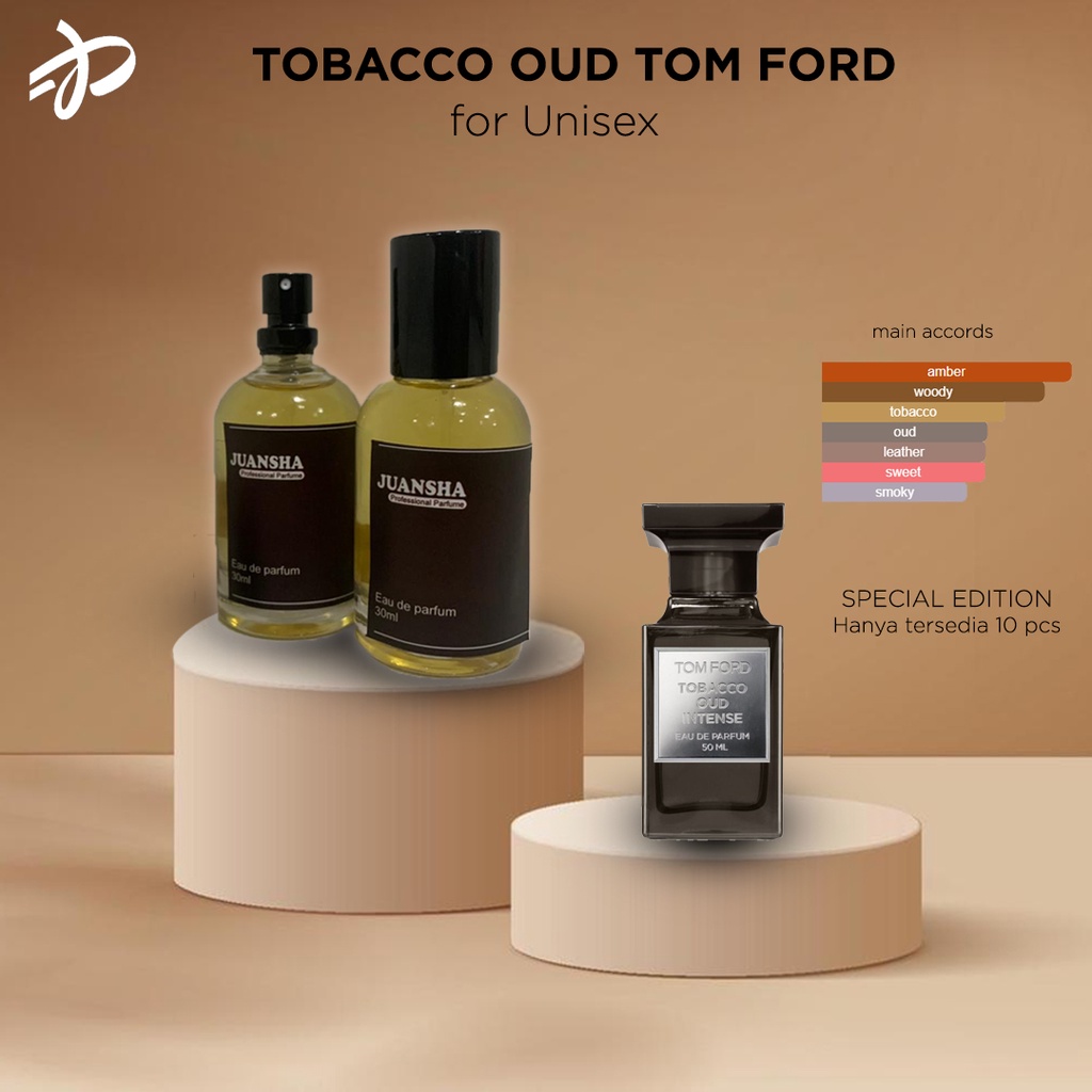 Jual Juansha Parfum Tom Ford Tobacco Oud Inspired (30ml) Premium ...