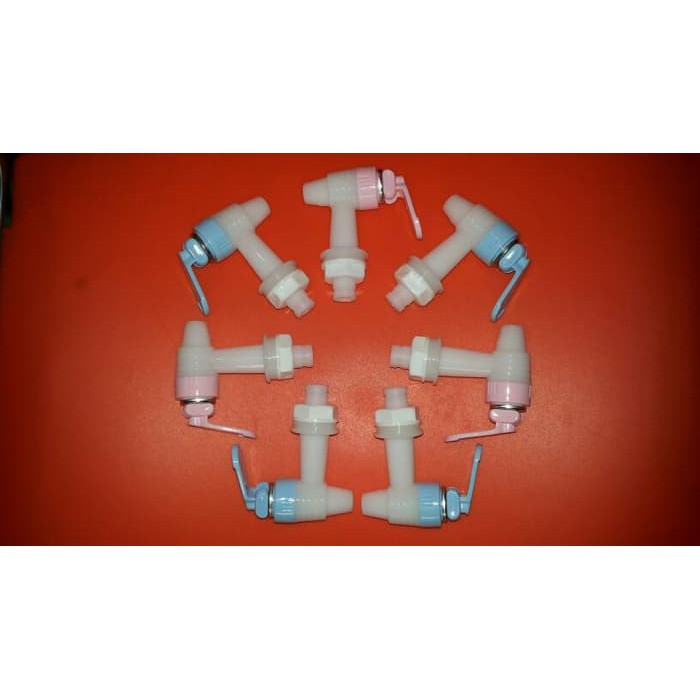 Jual Jual Kran Dispenser / Keran Dispenser Agua Air Galon Merah / Biru ...