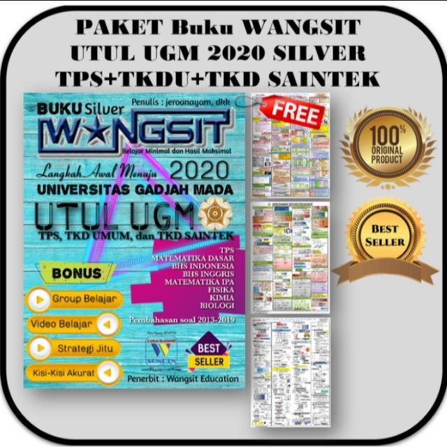 Jual BUKU UM/UTUL/UGM 2020/ SAINTEK /BUKU WANGSIT/SKOLASTIK | Shopee Indonesia