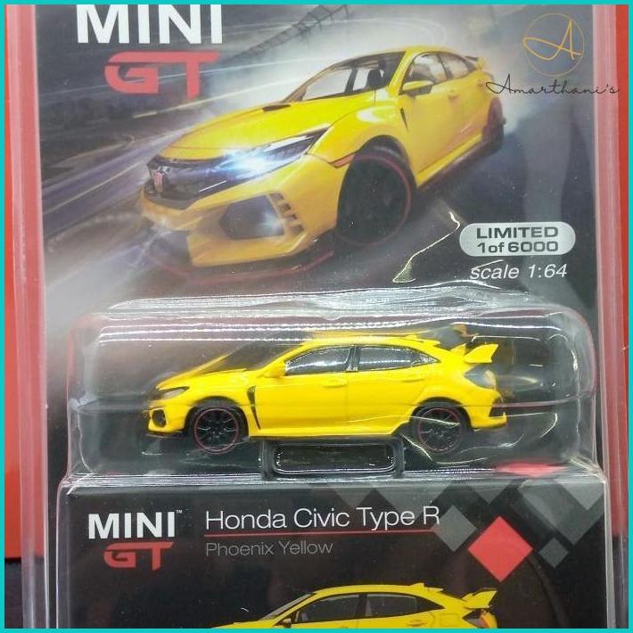 Jual Ac - Minigt 1:64 Honda Civic Type R (Fk8) Phoenix Yellow | Shopee ...