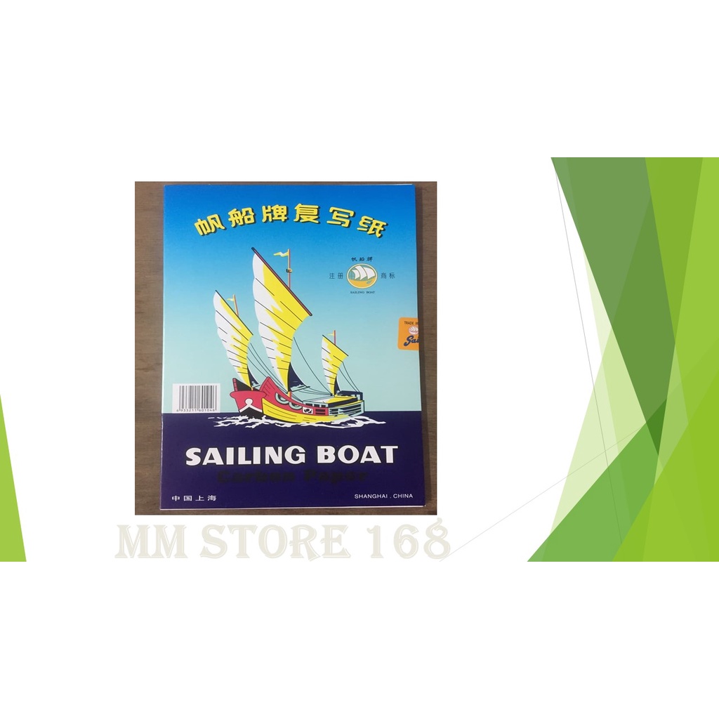 Jual Karbon / Kertas Karbon Sailing Board ( Isi 100 lembar ) | Shopee ...