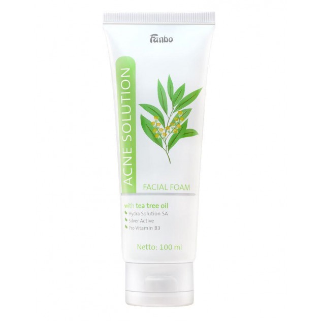Jual FANBO Acne Solution Facial Foam 100ml | Shopee Indonesia