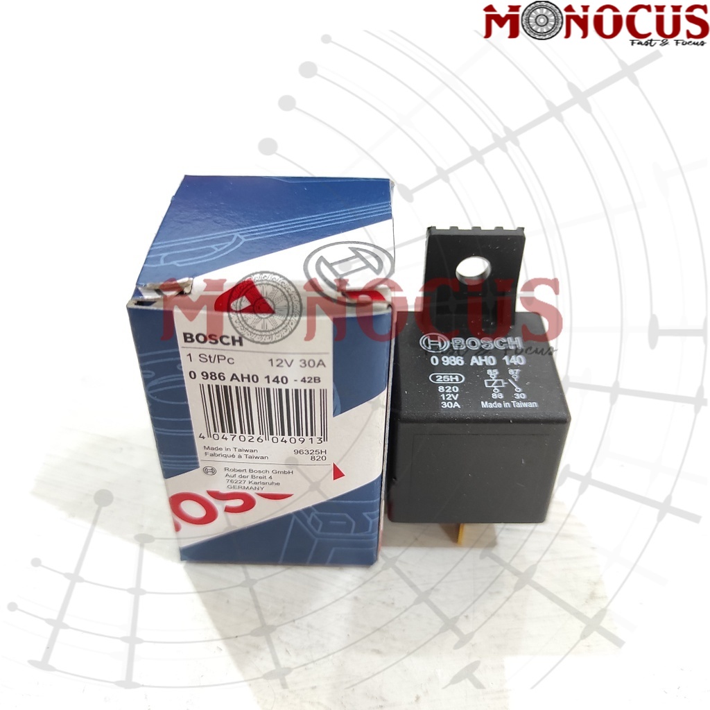 Jual Relay Bosch 12v Kaki 4 Pin Rellay Original Asli Relai Motor Mobil ...