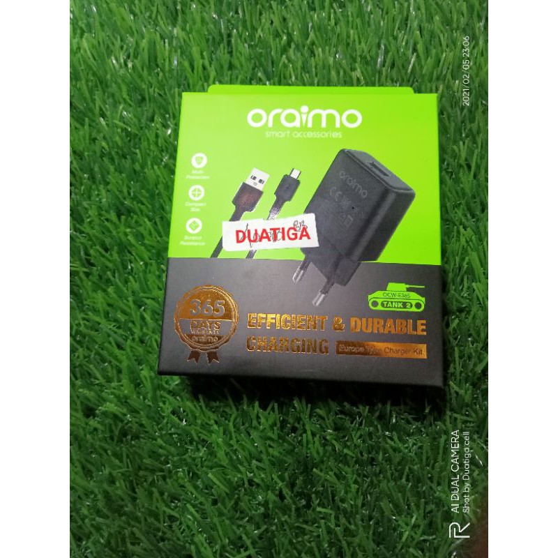 Jual CHARGER ORAIMO ORIGINAL MICRO SATU SET 1A | Shopee Indonesia