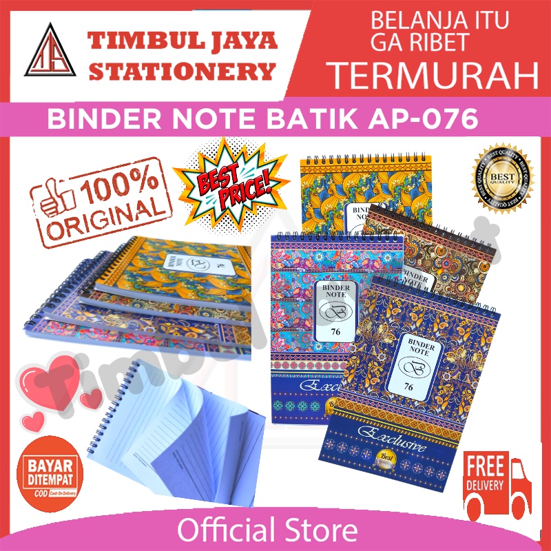Jual TJS Buku tulis catatan memo murah Buku binder notebook buku tulis ...