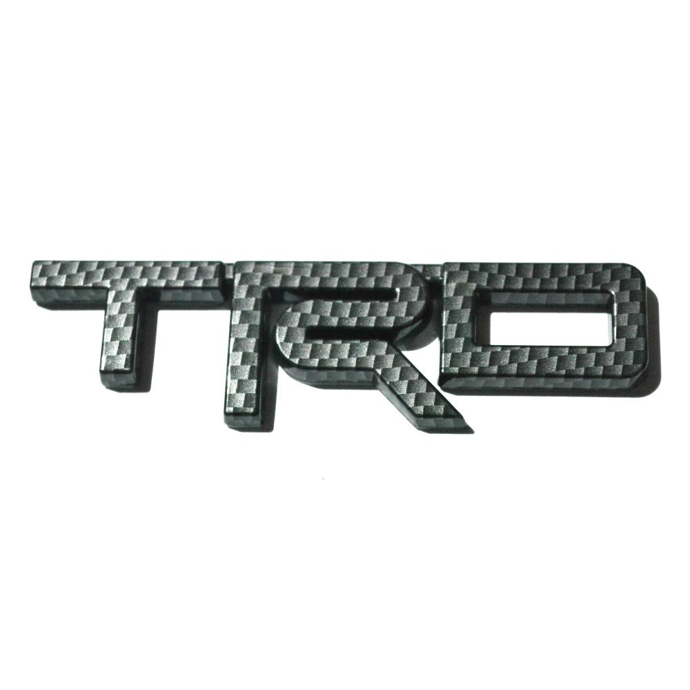 Jual EMBLEM CAR TRD BIG CARBONE | Shopee Indonesia
