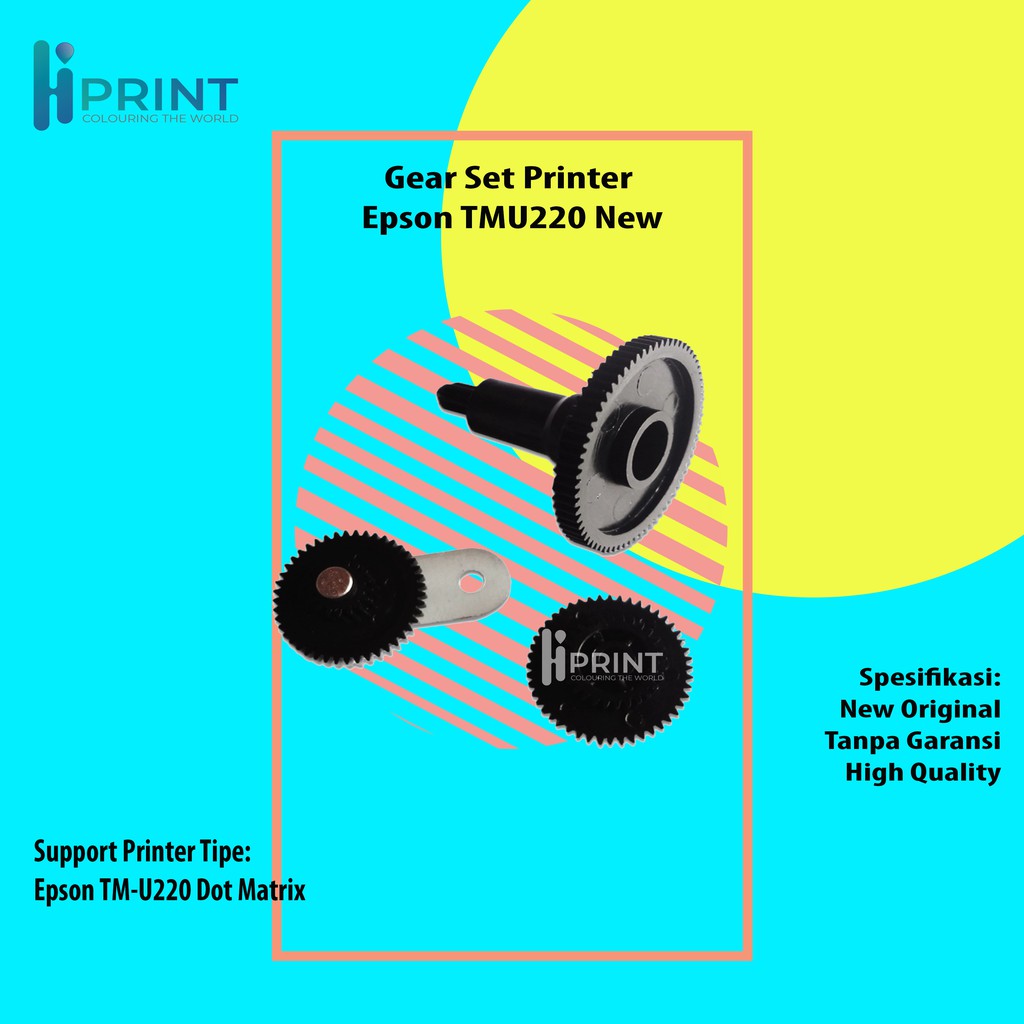 Jual Gear RDA Epson TMU220 TM-U220 Gerigi Payung Gear Set Printer Epson ...