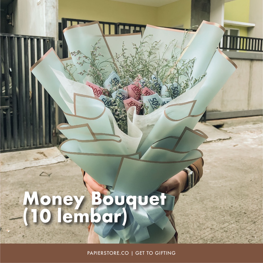Jual Money Bouquet 10 lembar | Shopee Indonesia
