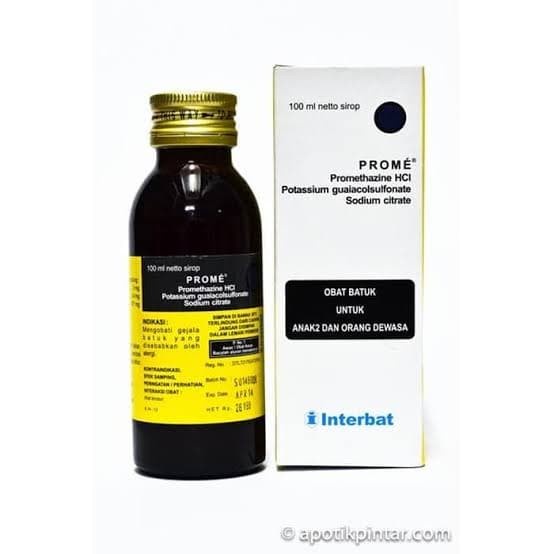 Jual Prome Syrup 100ml | Shopee Indonesia