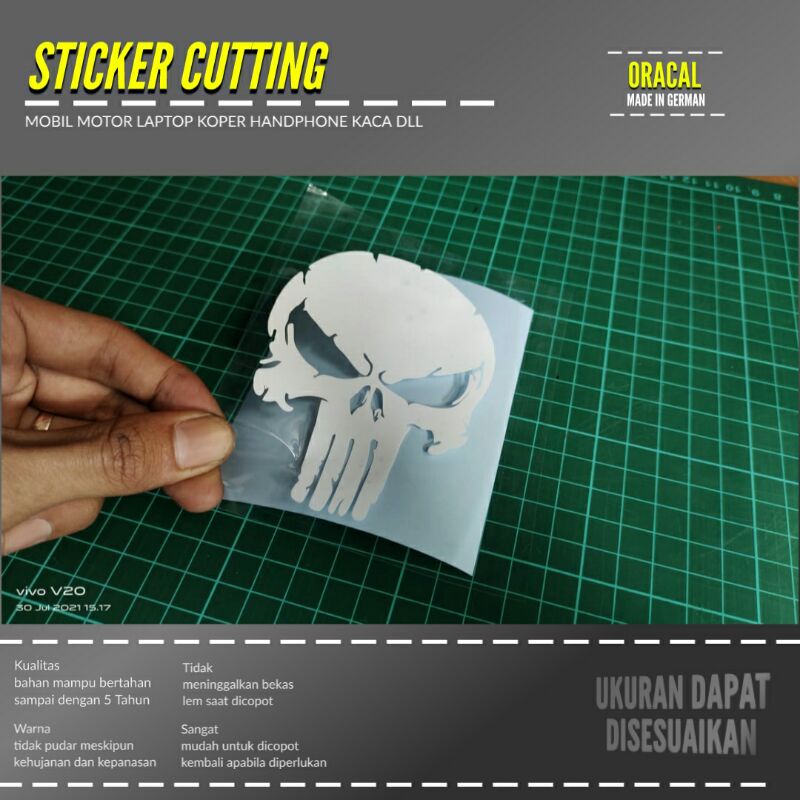 Jual STIKER MONSTER STICKER CUTTING TRANSPARAN LOGO DLL | Shopee Indonesia