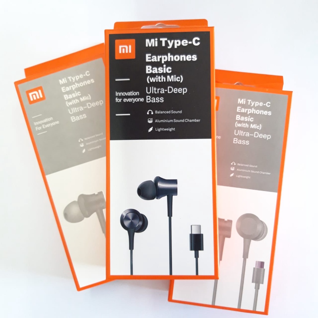 Jual Headset Xiaomi Ultra Deep Type C Jack 3.5mm Earphone Redmi 9A 9C ...