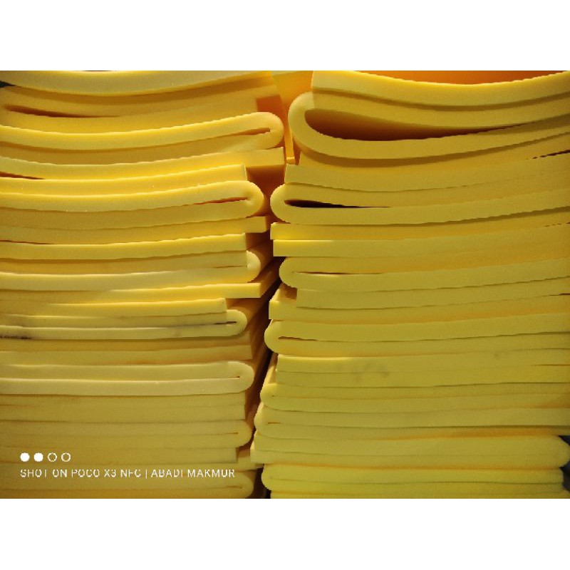 Jual busa kasur foam pu tebal 5cm ukuran 160x200cm busa sofa density 26 ...