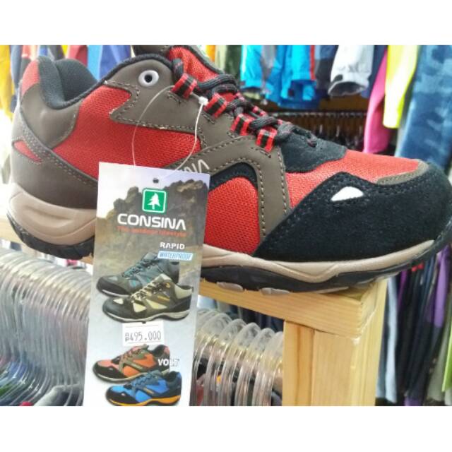 Jual Sepatu Gunung Pria / Trekking Shoes / Consina Volt Men | Shopee ...