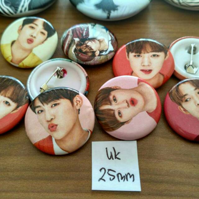 Jual Pin Peniti Custom UKURAN 25mm,32mm,44mm,58mm,75mm | Shopee Indonesia