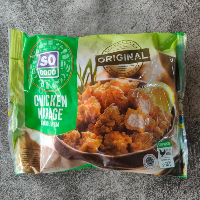 Jual SO GOOD CHICKEN KARAGE 400G | Shopee Indonesia