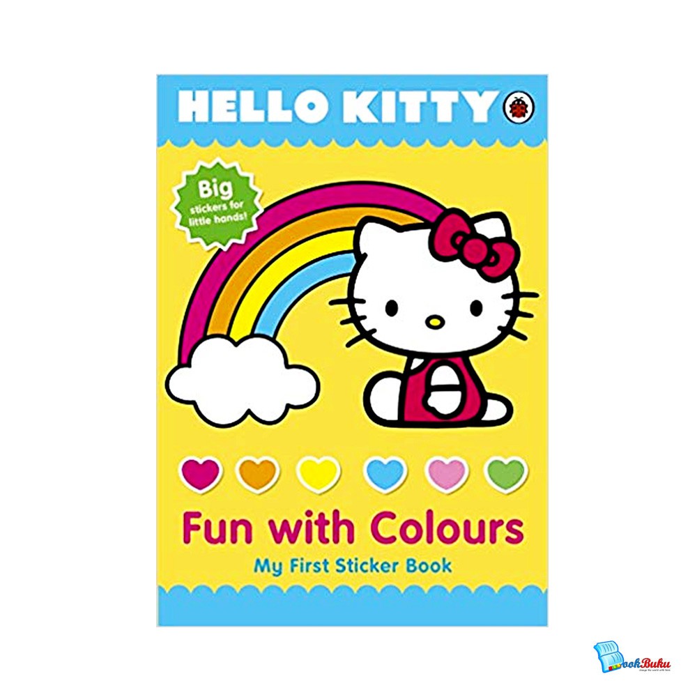 Jual Hello Kitty Fun with Colours My First Sticker Book with big ...
