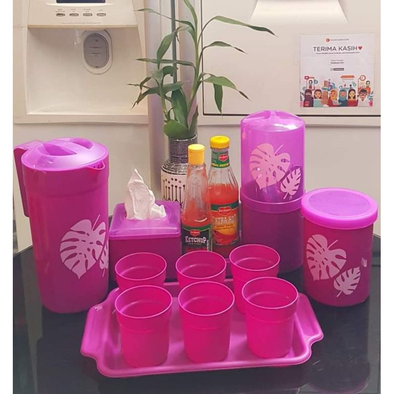 Jual Diana Pitcher Set (Teko dan Tempat Sendok Cantik) | Shopee Indonesia