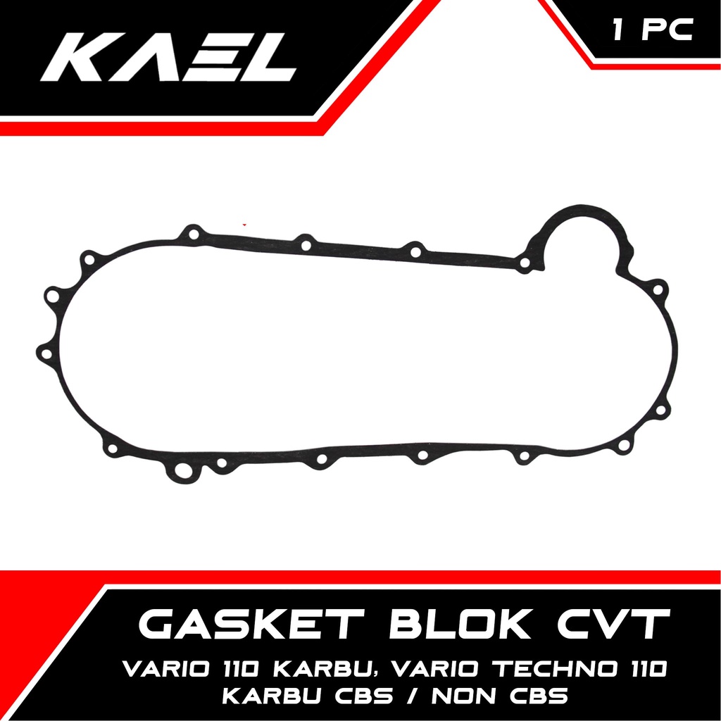 Jual Gasket Block CVT Honda Vario 110 Karbu-Techno 110 CBS-Non CBS Lama ...