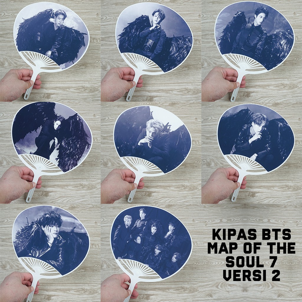 Jual Kipas Kerang BTS (Map of The Soul 7 Versi 2) / Merchandise KPOP ...