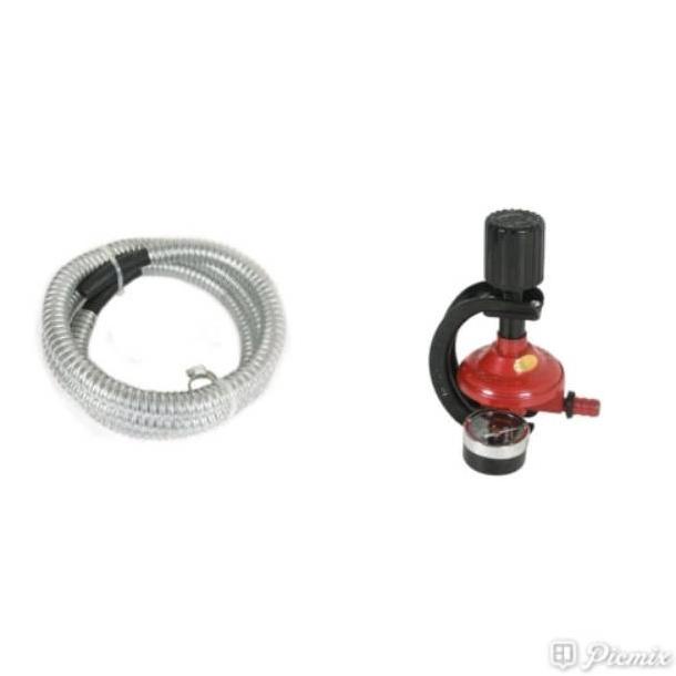 Jual BARU SET REGULATOR GAS & SELANG DENGAN METER TEKANAN COM 201-MSS ...