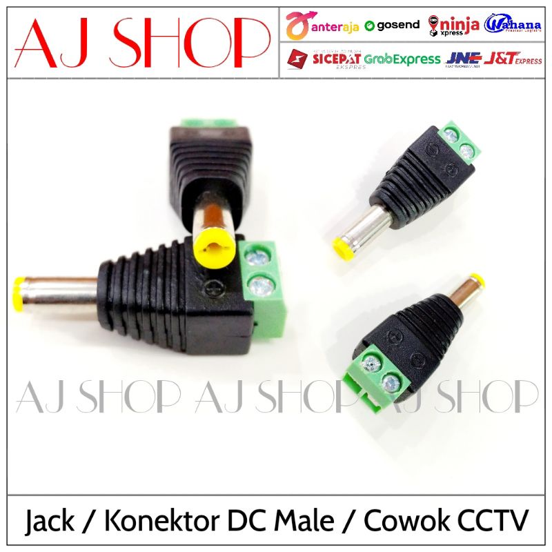 Jual Jack DC Male CCTV | Shopee Indonesia