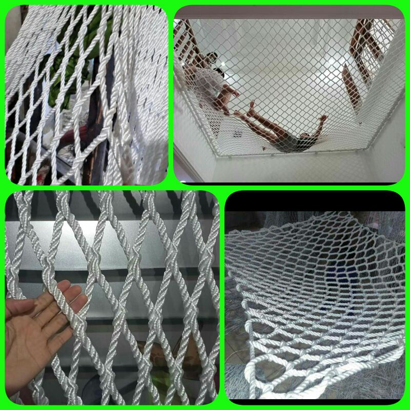 Jual JARING PENGAMAN SAFETY NET NILON 10MM | Shopee Indonesia