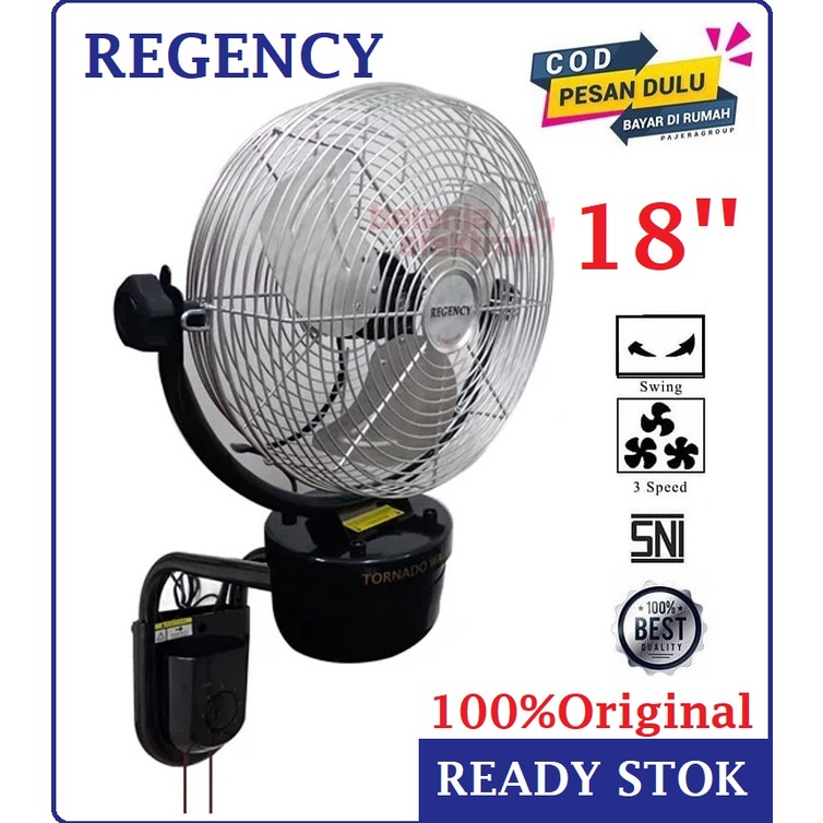 Jual Kipas Angin Regency TW-18 Kipas Angin Dinding 18 Inch Kipas Angin ...