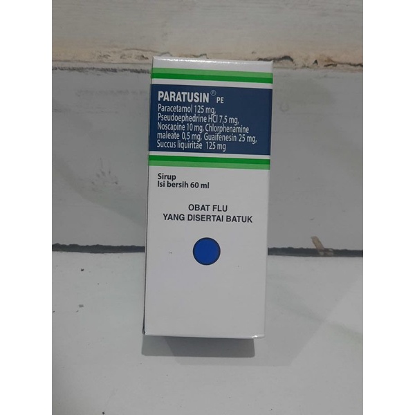 Jual PARATUSIN 60 ML SIRUP, obat demam batuk pilek | Shopee Indonesia
