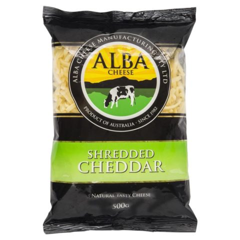 Jual Alba Shredded Cheddar 500Gr | Shopee Indonesia