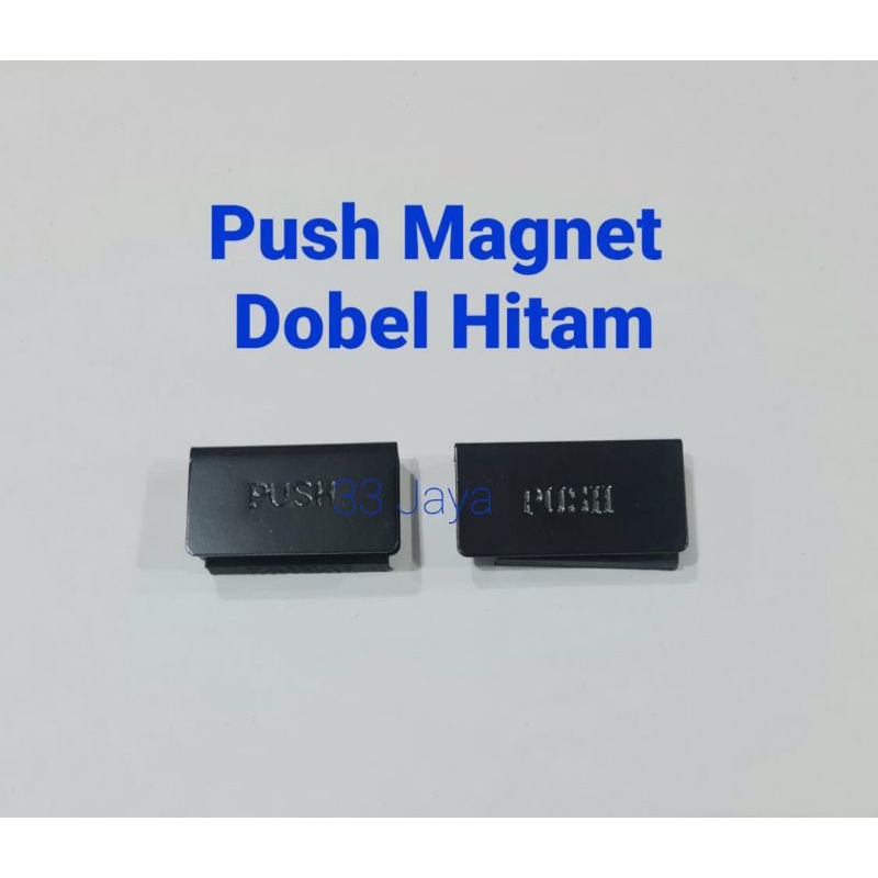 Jual Push Magnet Double Hitam Per Pc | Shopee Indonesia