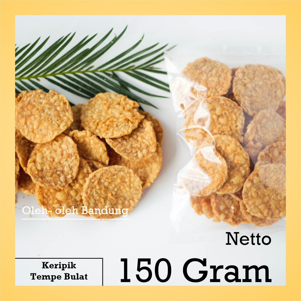 Jual Keripik Tempe Bulat Pedas Manis/cemilan/snack/murah/oleh oleh ...