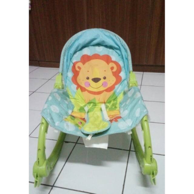 Jual Fisher Price Baby Bouncer Newborn to Toddler - Portable Rocker ...