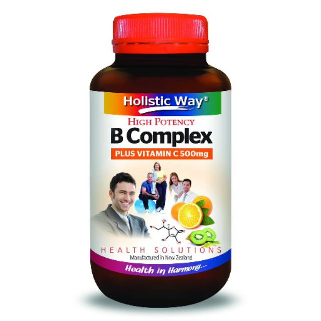 Jual Holistic way vitamin b complex plus vitamin c | Shopee Indonesia