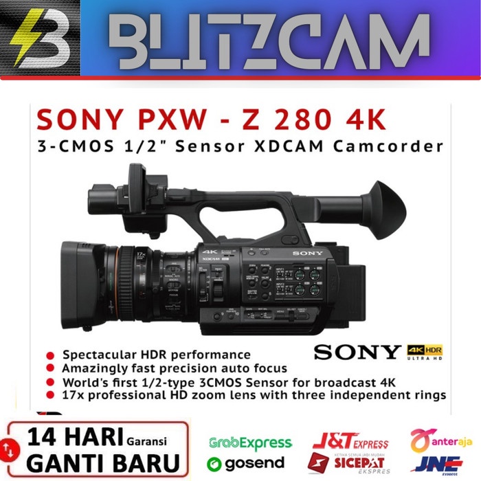 Jual Sony PXW-Z280 Camcorder Profesional | Shopee Indonesia